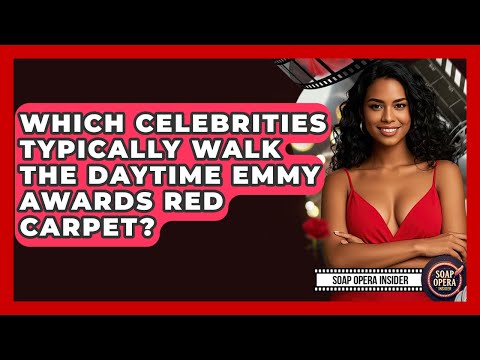 Which Celebrities Typically Walk The Daytime Emmy Awards Red Carpet? - Soap Opera Insider
