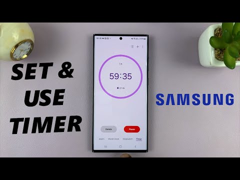 How To Use Timer On Samsung Phone / Tablet