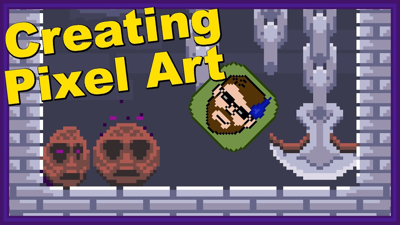 Pixel Art Tilesets and Enemies - With Aseprite