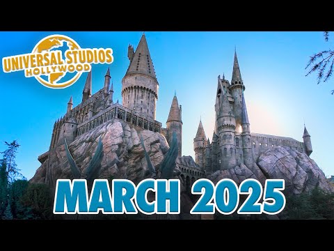 Universal Studios Hollywood - March 2025 Walkthrough [4K POV]