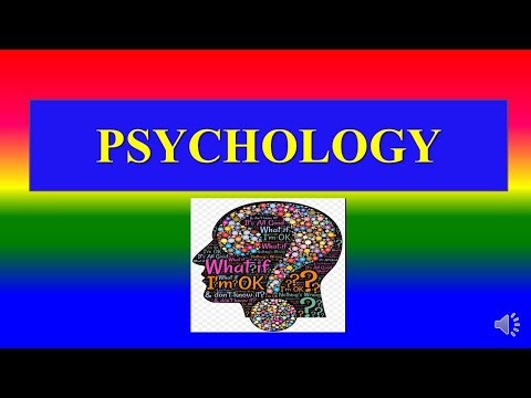 PSYCHOLOGY overview , Terminology , Meaning, Etymology , definition , history , Aims