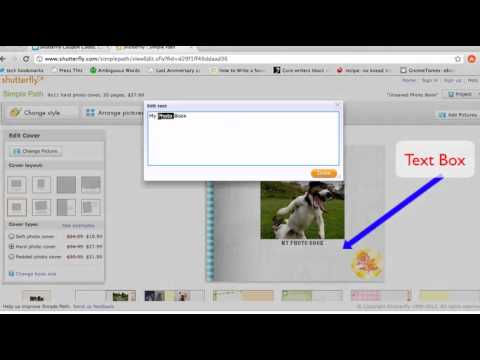 Creating Photobook with Shutterfly Coupons & Shutterfly Coupon Codes