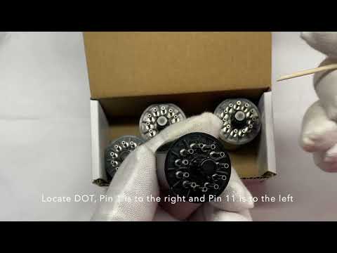 4 Pack Male Octal 11 Pin Socket with Cap