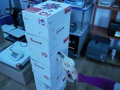 Ручной аппликатор этикеток TOWA APN. Как заправить этикетку в аппликатор.