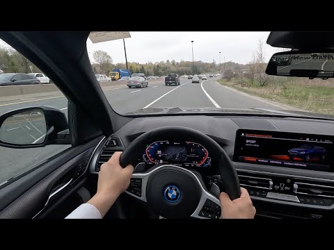 2023 BMW X3 30e POV Driving Impressions!