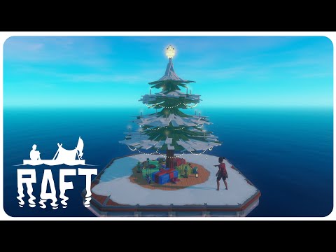 Steam Community :: Video :: Raft - Christmas Tree, Winter Creativity Event.