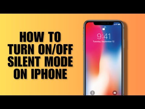 How To Turn On/Off Silent Mode On iPhone - 2025 Full Guide