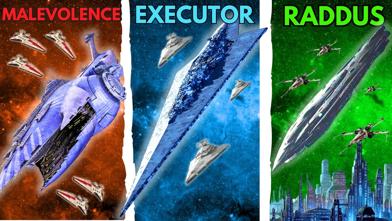 The Largest Ships in Star Wars EXPLAINED