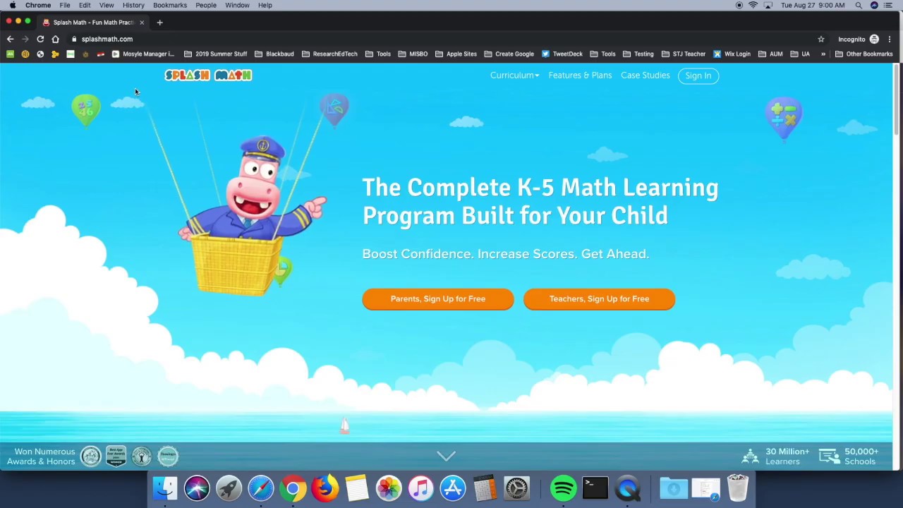 Introduction to Splash Math