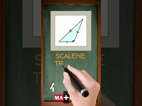 What is Scalene Triangle | Easy Definition in 30 Seconds | MATHalino123
