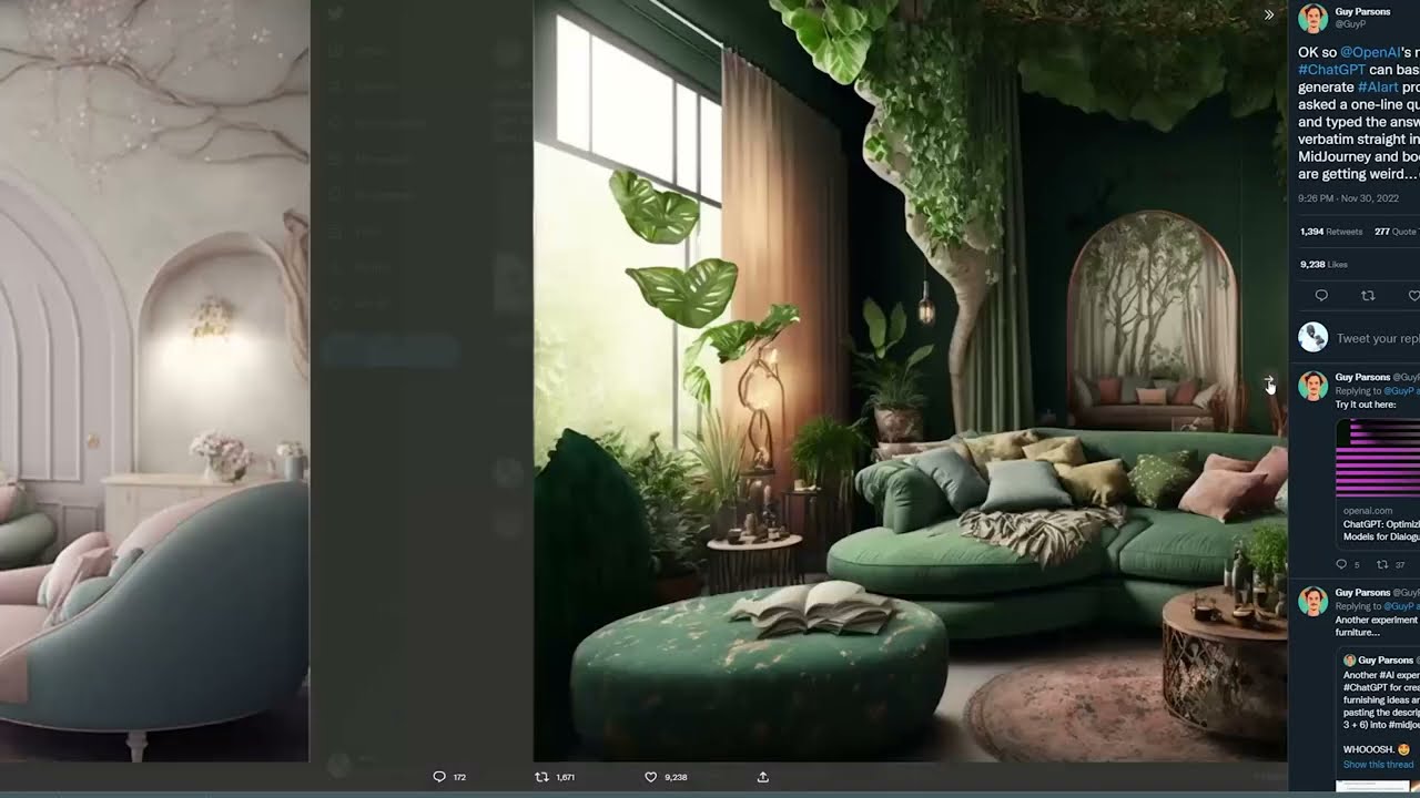 an ai designed this interior | stable diffusion