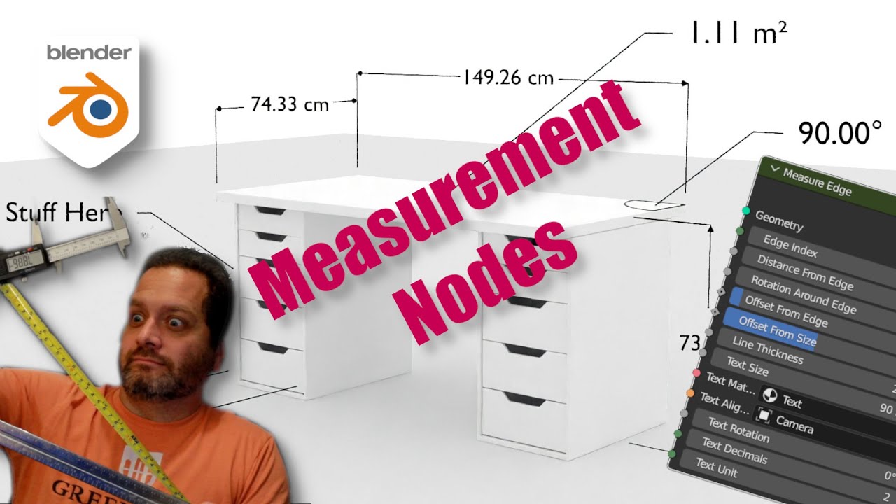 Easily Add Measurements to Your Renders with My New Blender Measurement Nodes