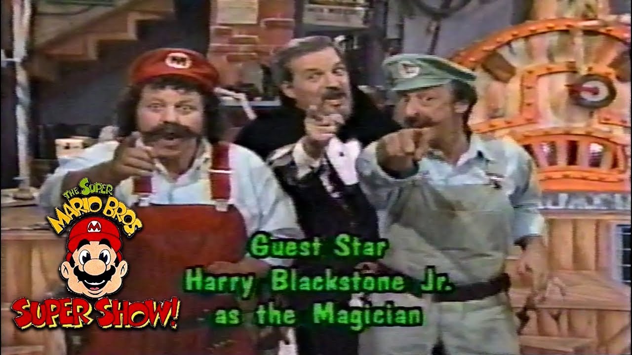 Mario Bros Super Show Magician 1989