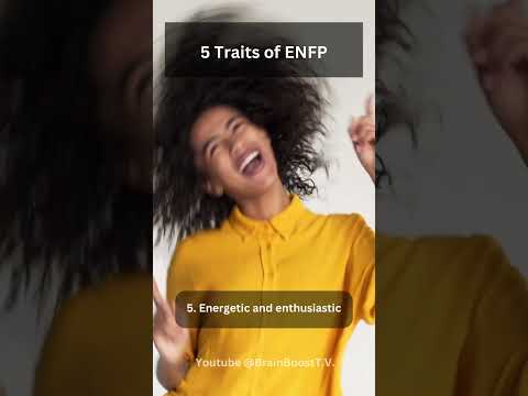 5 ENFP Traits To Know! #enfp #myersbriggs #extrovert
