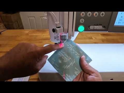 Sew Q Laser Installation
