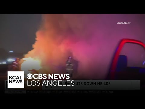 405 Freeway reopens after deadly crash near Culver City