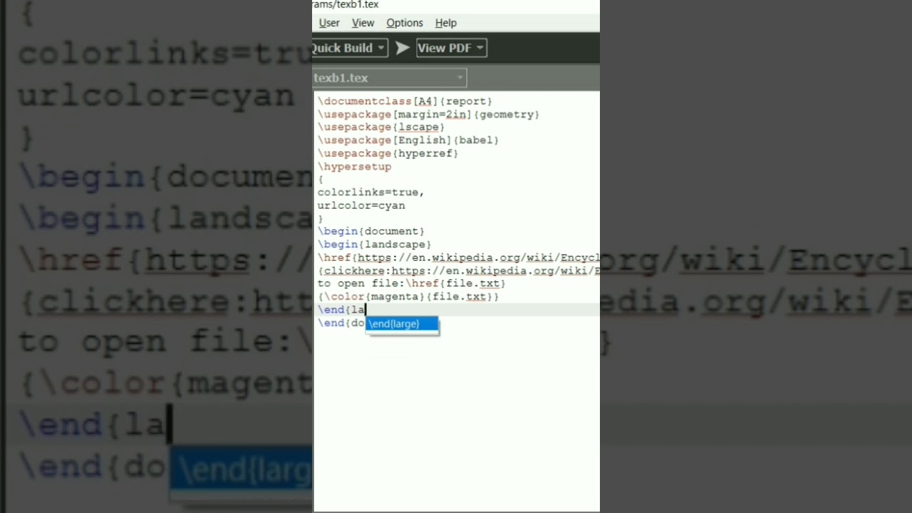 Programming code to link text in pdf #codewithme