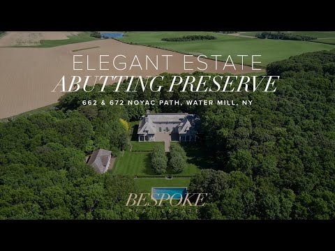 Elegant Estate Abutting Preserve