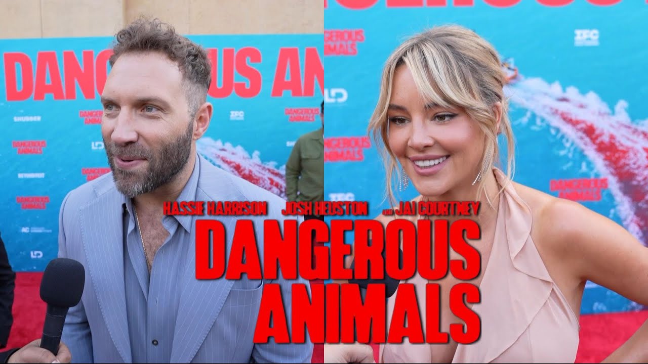 DANGEROUS ANIMALS movie Hollywood premiere Jai Courtney, Hassie Harrison - May 27, 2025 4K