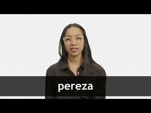English Translation of “PEREZA” | Collins Spanish-English Dictionary