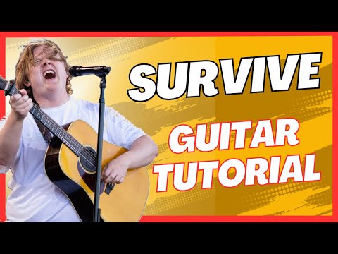 Survive Lewis Capaldi Guitar Tutorial