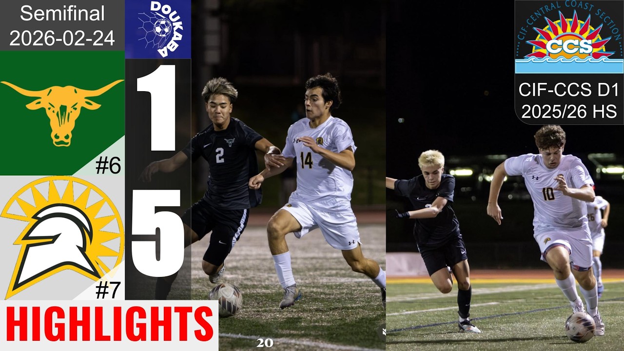 🎩 Hat Trick in Semis | Leigh HS 1-5 Mountain View HS | CIF-CCS | Div 1 S/F | 2026-02-24 | HL