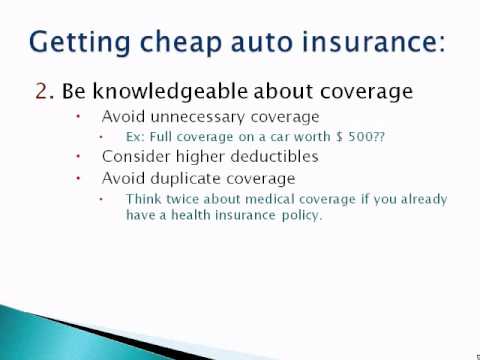 The way to get the cheapest auto insurance quotes | Compare Cheap Auto ...