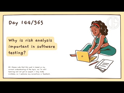Why risk analysis is important in software testing?