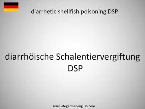 How to say diarrheal disorder in German?