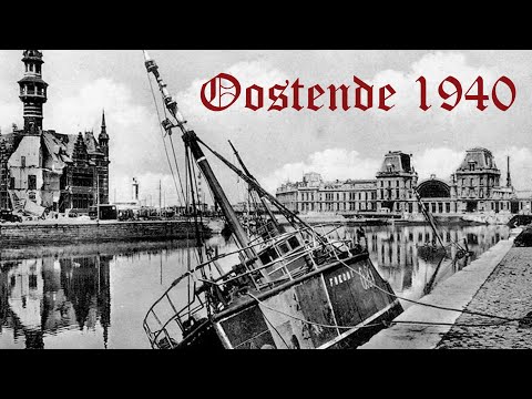 Oostende 1940 * Ostend WWII * Ostende im 2. Weltkrieg * historical postcards