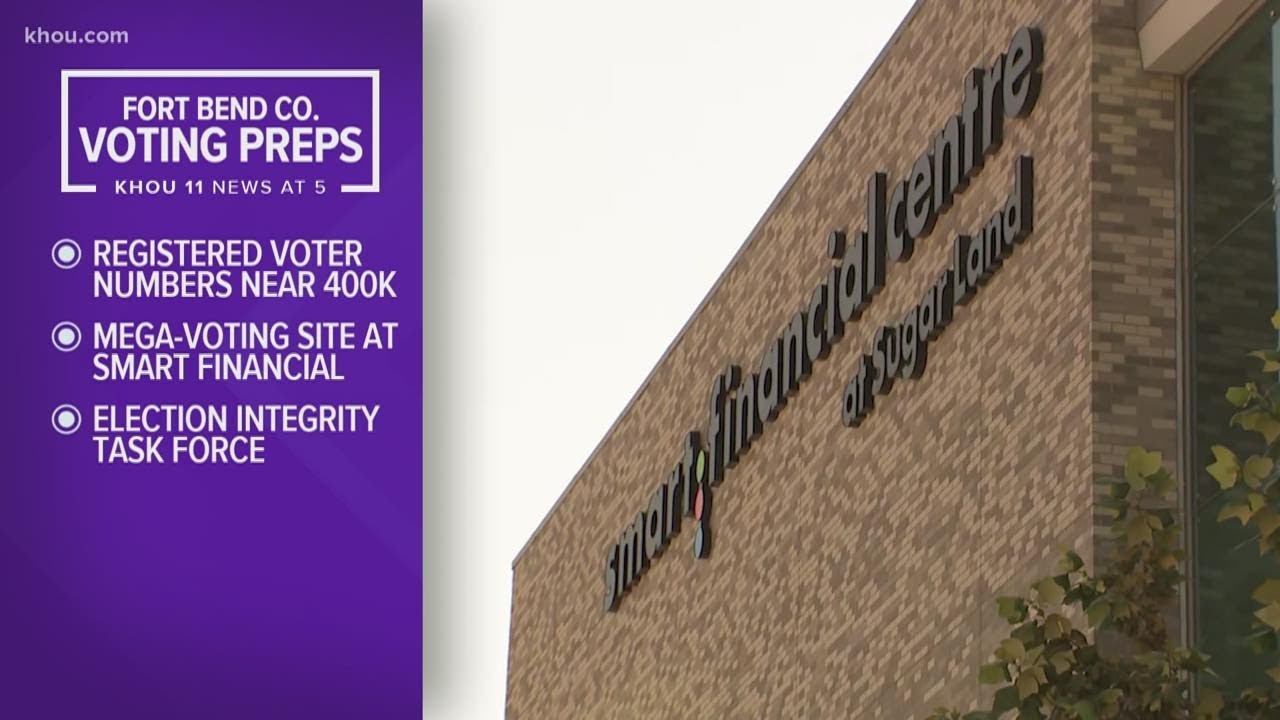 Fort Bend's Smart Financial Centre will serve as mega voting center for November election