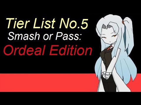 Tier List Series Ep No.5: Smash or Pass Ordeals & Suppressions (Lobotomy Corporation)