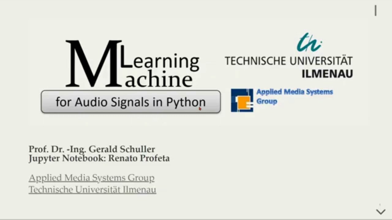 Machine Learning for Audio Signals in Python - 06 Convolutional Autoencoder