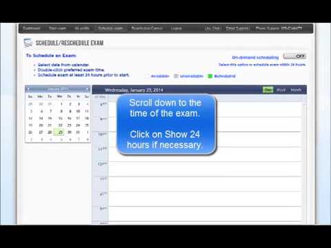 Examity - How to Reschedule or Cancel a Test (From Canvas)