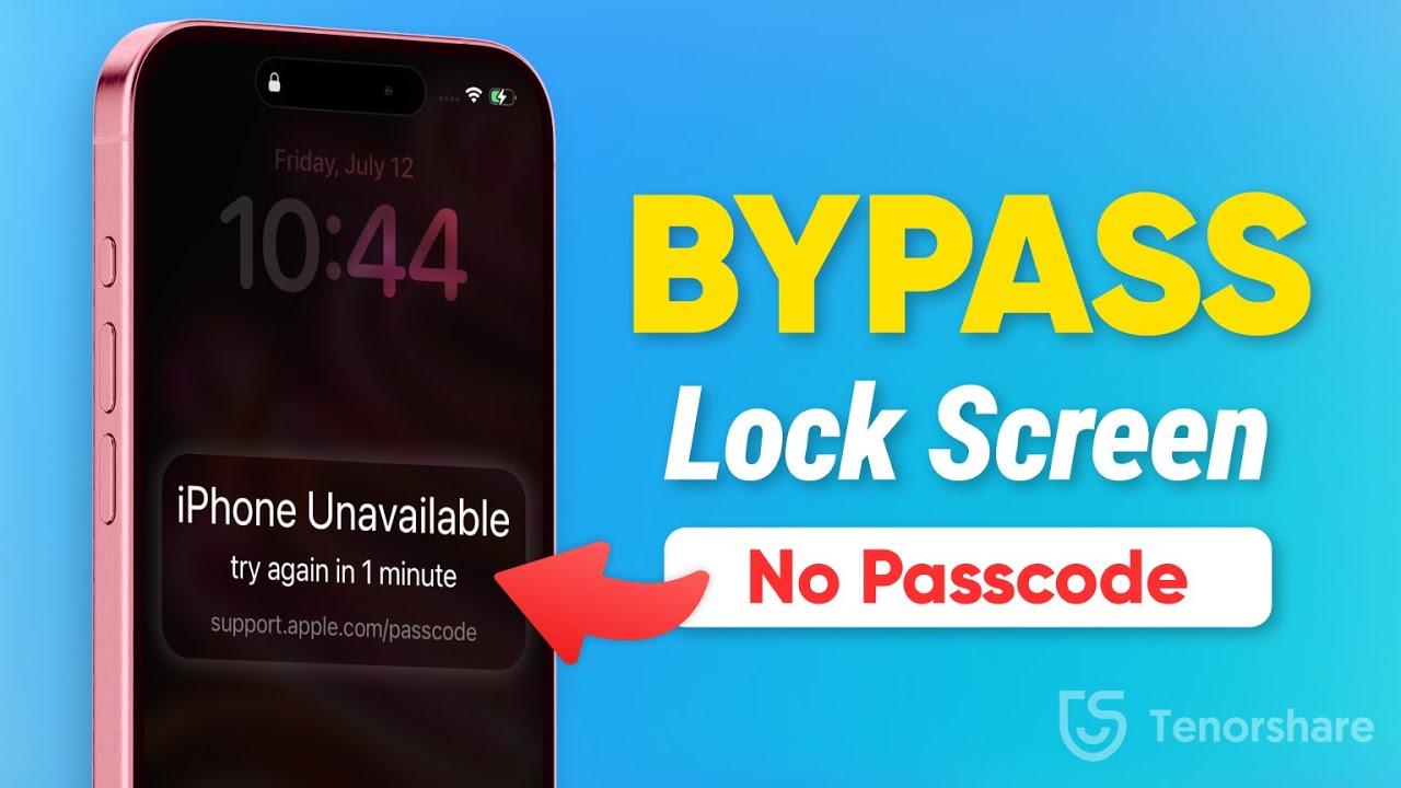 🔒Top 4 Ways to Bypass iPhone Lock Screen | How to Unlock it?🔓 2025