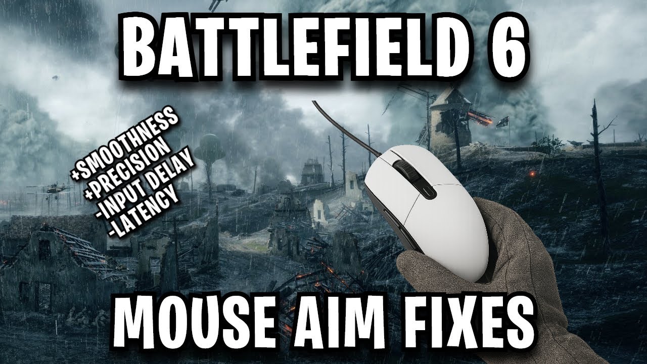 5 MUST USE MOUSE FIX METHODS FOR BATTLEFIELD 6! (Input Lag + Latency)