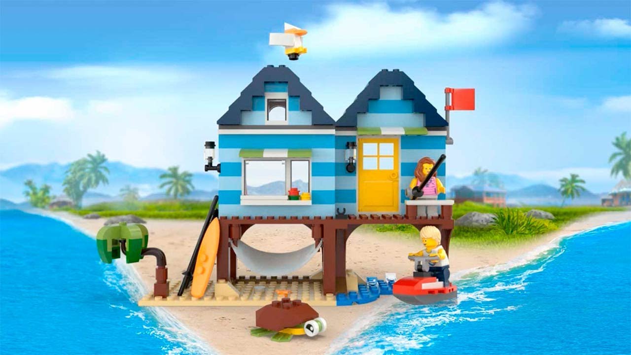 LEGO Creator, klocki Wakacje na plaży, 31063 - LEGO | Sklep EMPIK.COM