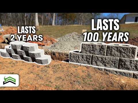 5 Critical DIY Retaining Wall Mistakes Guaranteed To Derail Your Project