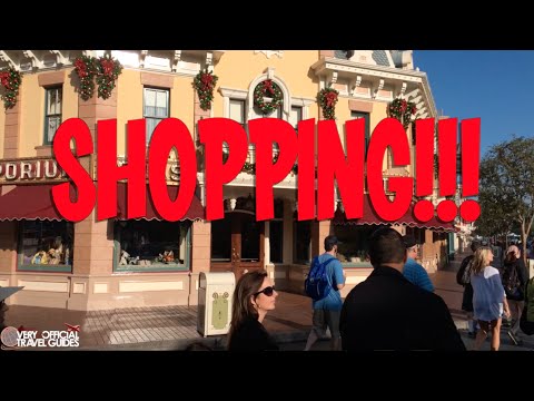 Shopping at Disneyland: Mainstreet Emporium