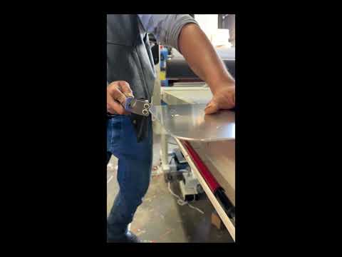 Watch Our Sign Shop in Action: Making a Handicap Sign!