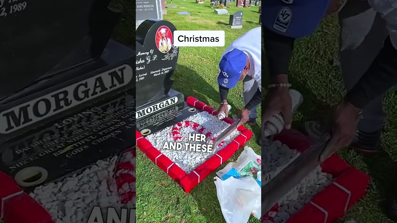 Man Decorates Daughter's Grave Every Christmas 🥺