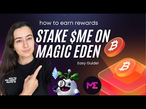 how to stake $ME on Magic Eden and earn rewards