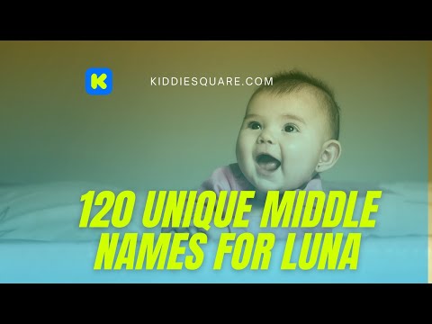 Unique Middle Names for Luna| Girl Names| Unique Names| KiddiesquareTv