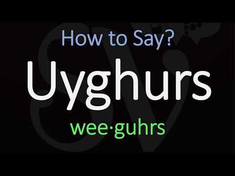 How to Pronounce Uyghurs? (CORRECTLY) Meaning & Pronunciation