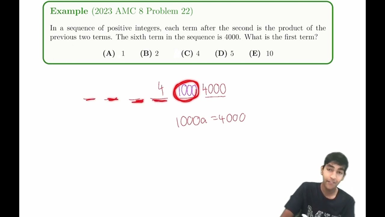 2023 AMC 8 Problem #22 Using Diophantine Equations