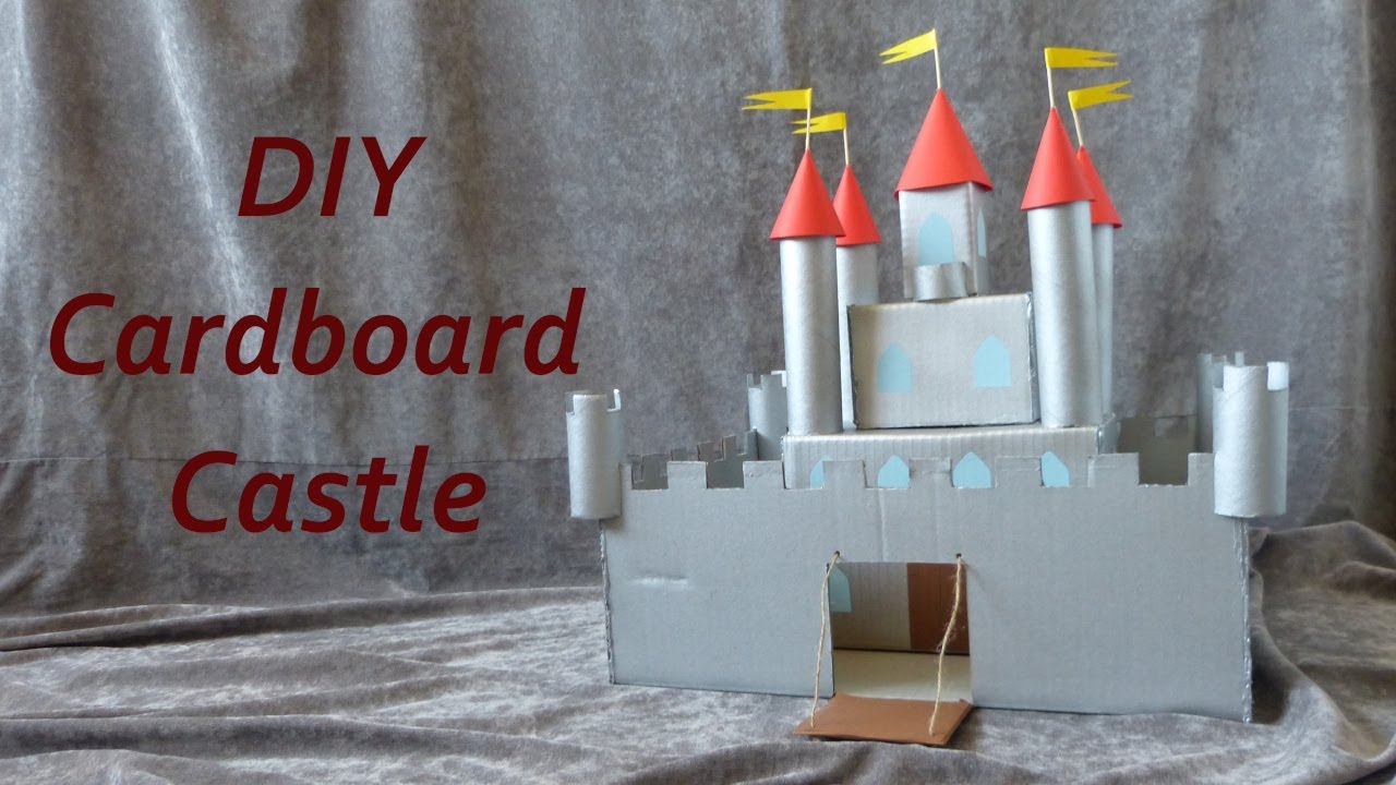 Cardboard DIY Castle. DIY paper toys - DIY World