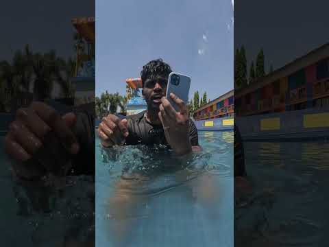 Iphone 13 water test at wave pool #iphone13 #watertest #shorts #youtubeshorts