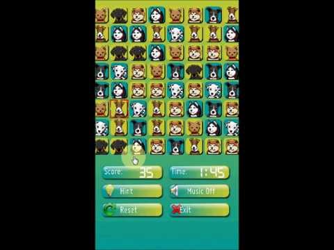 Match 3 Dogs - Free match three games for android