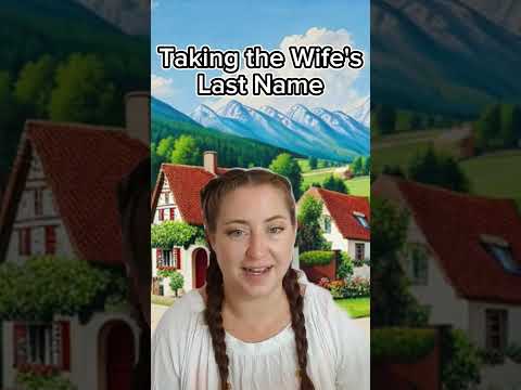 Do Germans Take Their Wife's Last Name? #shorts #germanlanguage #learngerman #german
