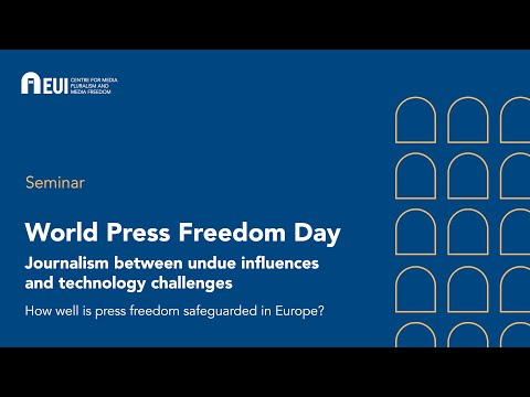 World Press Freedom Day - Journalism between undue influences and technology challenges
